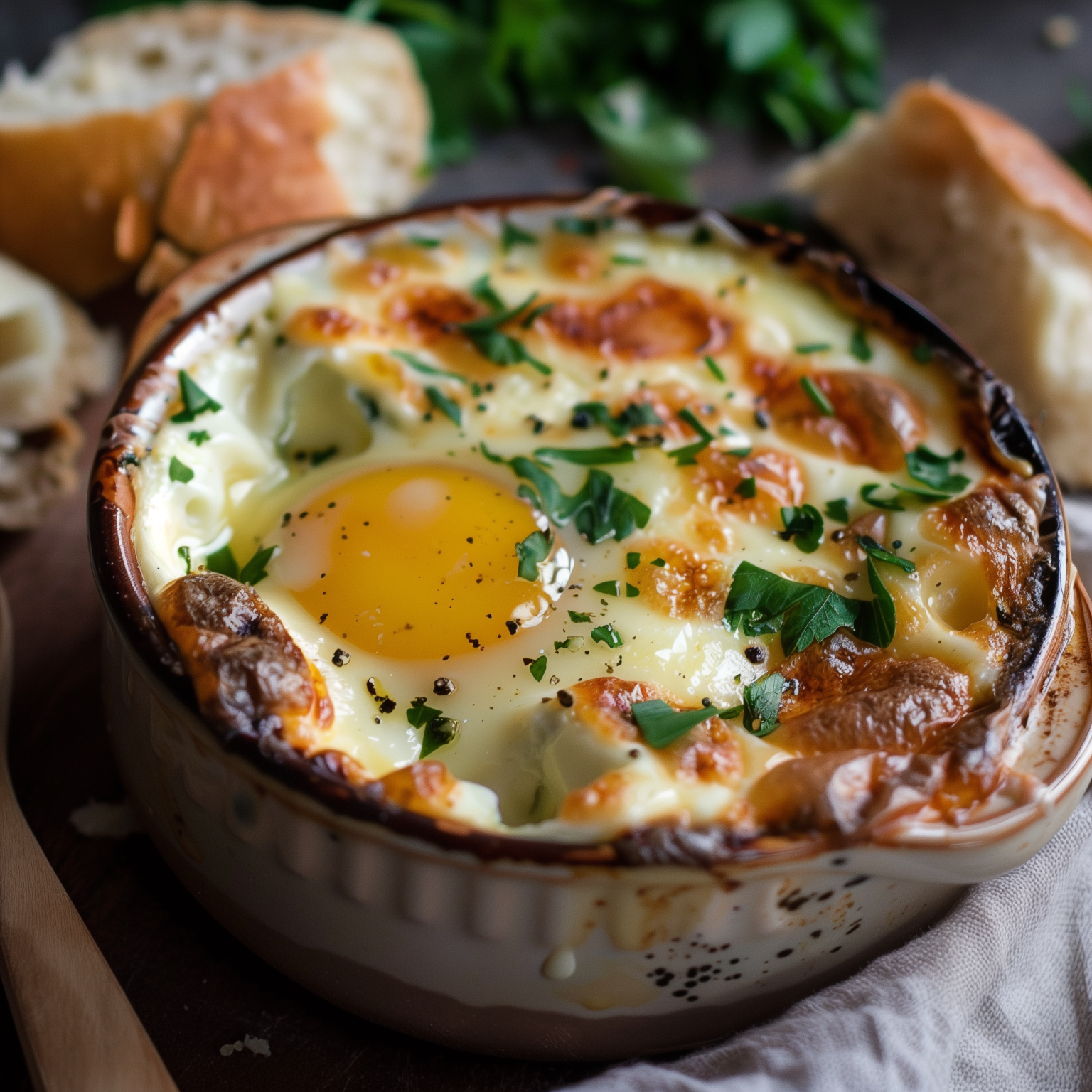 Eggs Cocotte