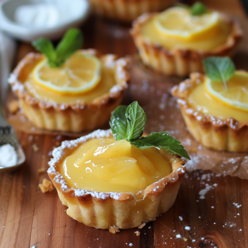 Lemon Curd Tarts