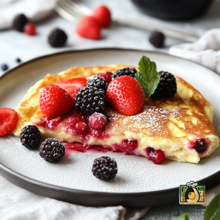 Berry Soufflé Omelette