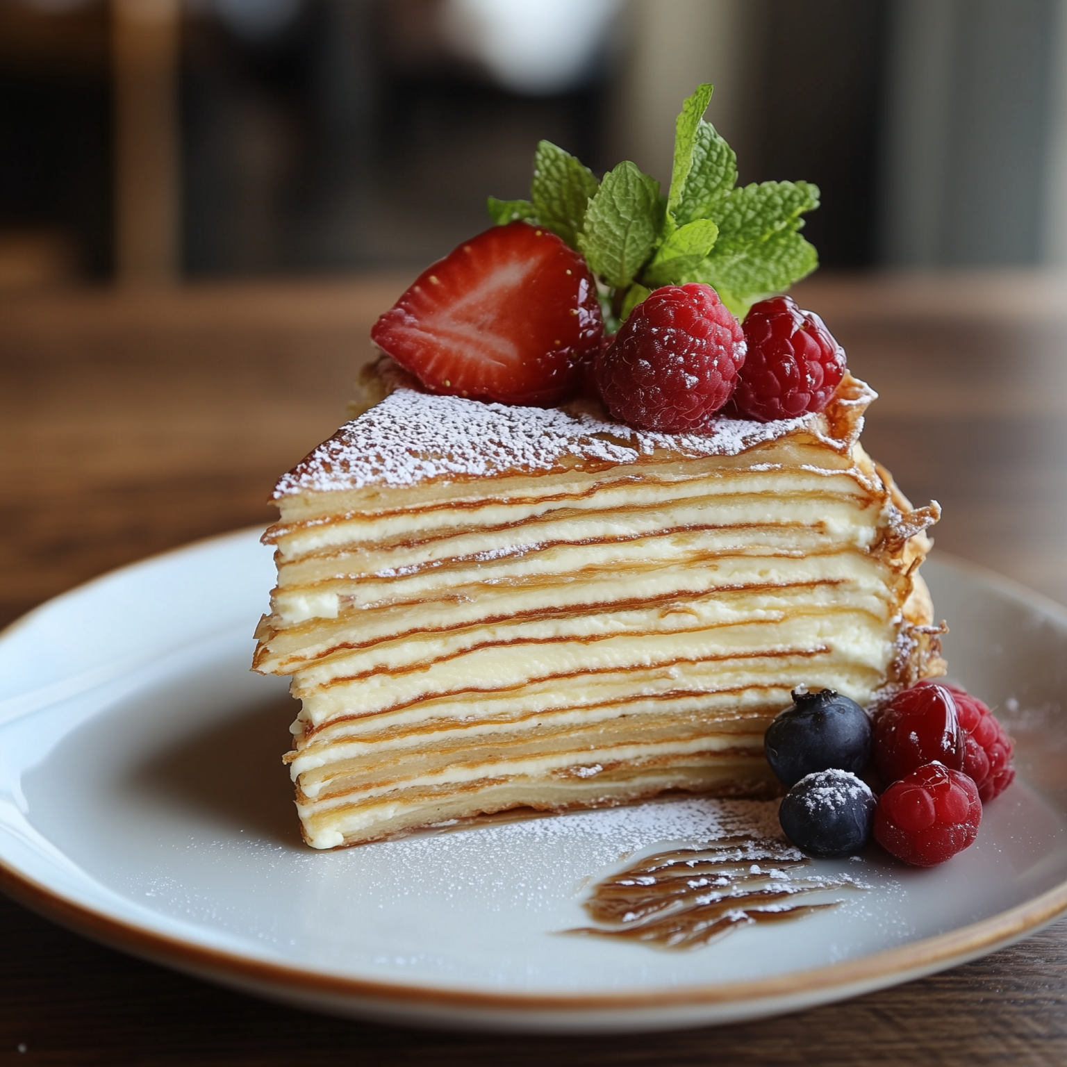 Sweet Crepe Cake