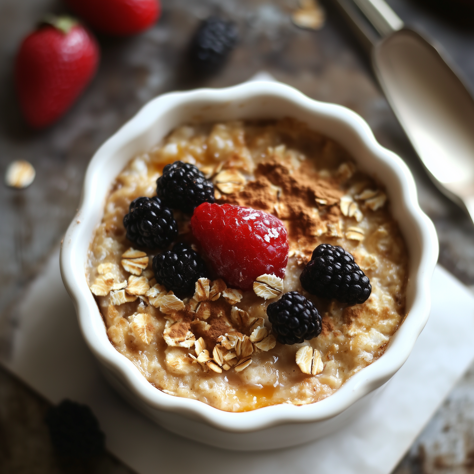 Egg White Baked Oatmeal