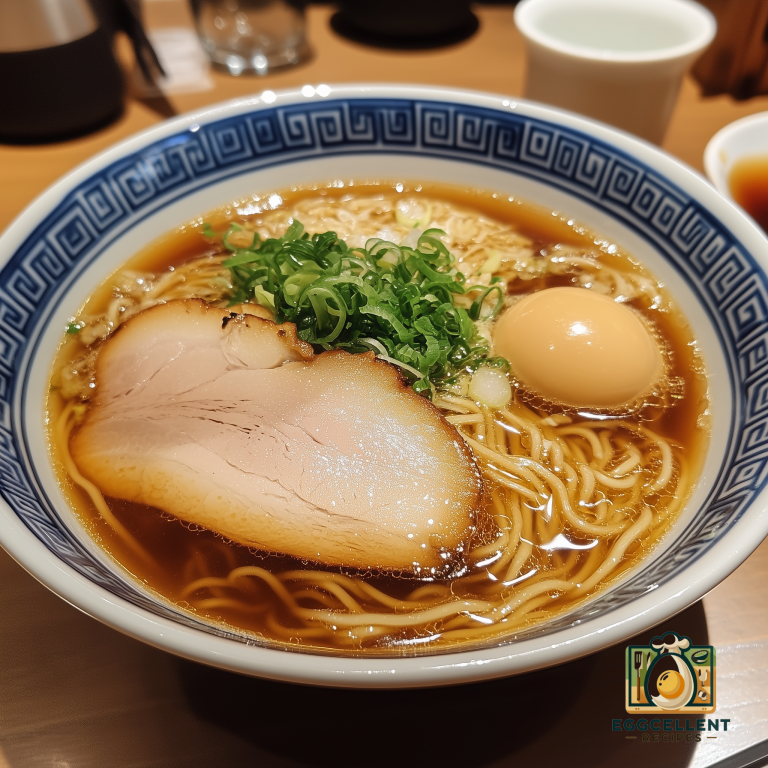 Shoyu Ramen with Ajitsuke Tamago