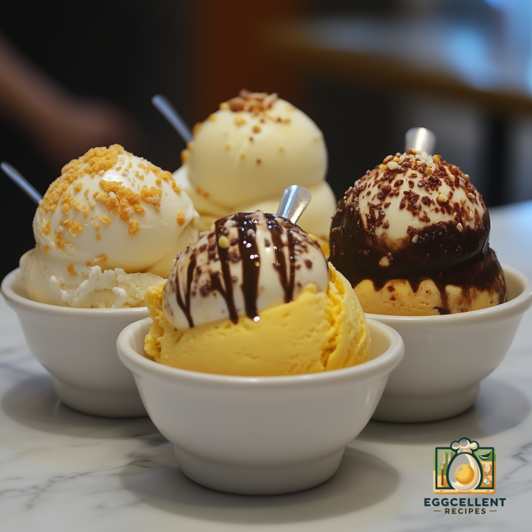 Gelato (egg-based custard versions)