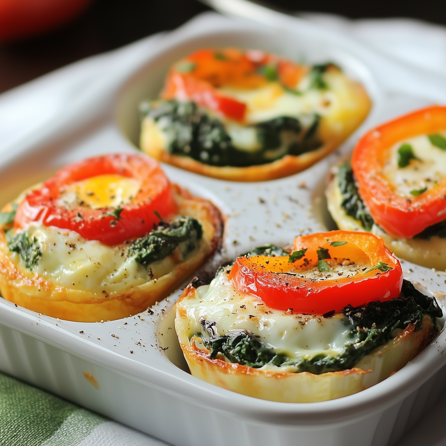 Mini Crustless Quiches