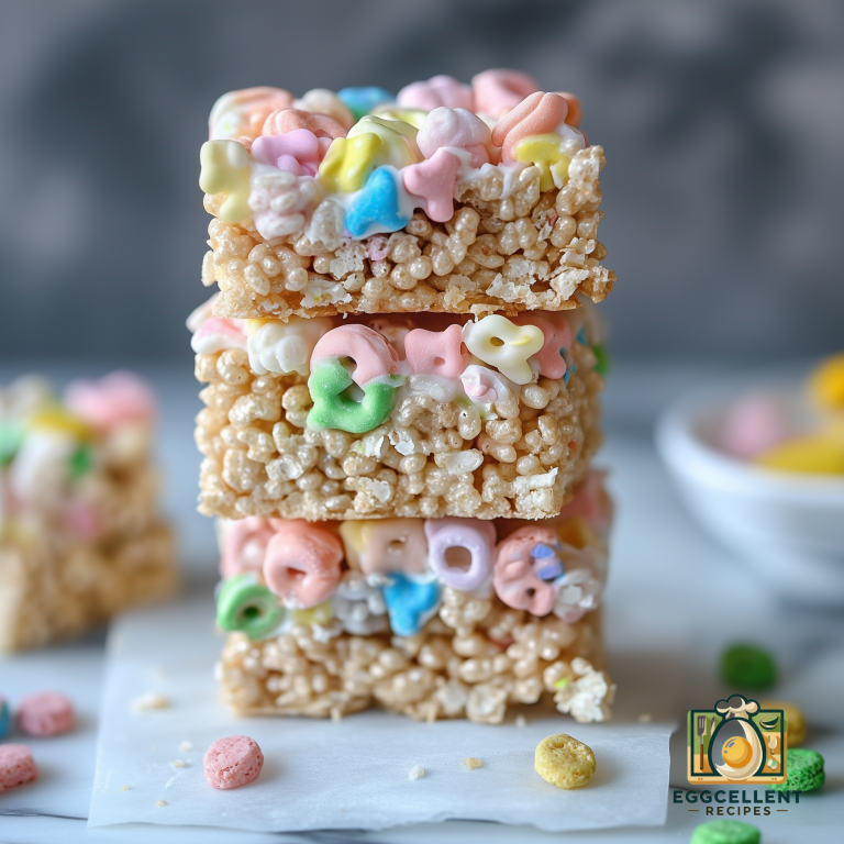 Lucky Charms Rice Crispy Treats