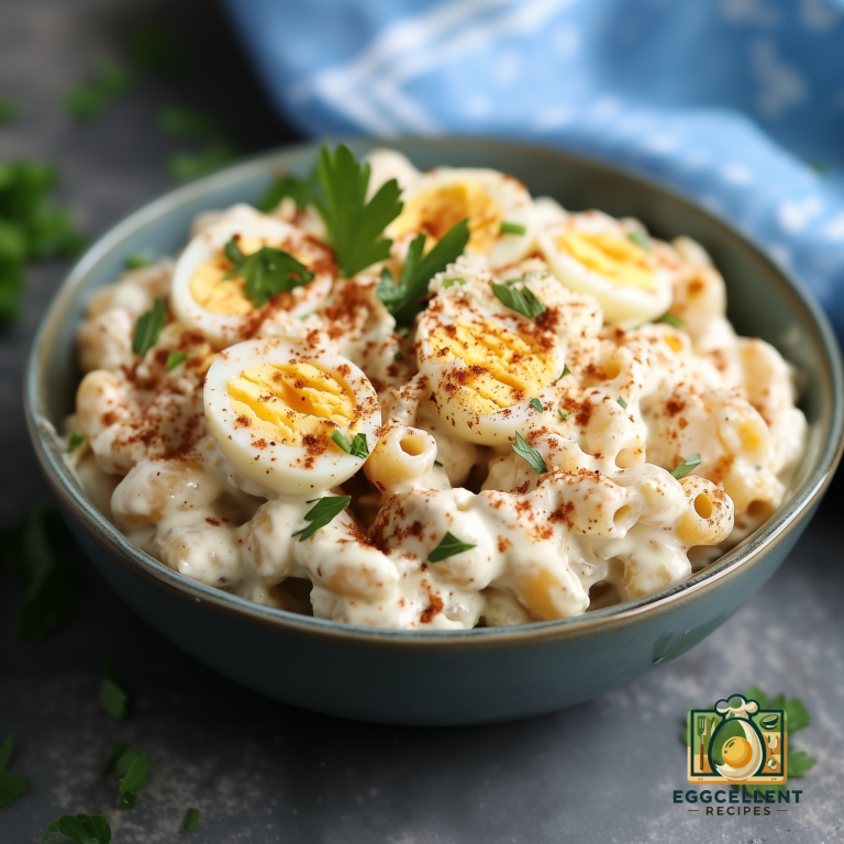 Deviled Egg Pasta Salad
