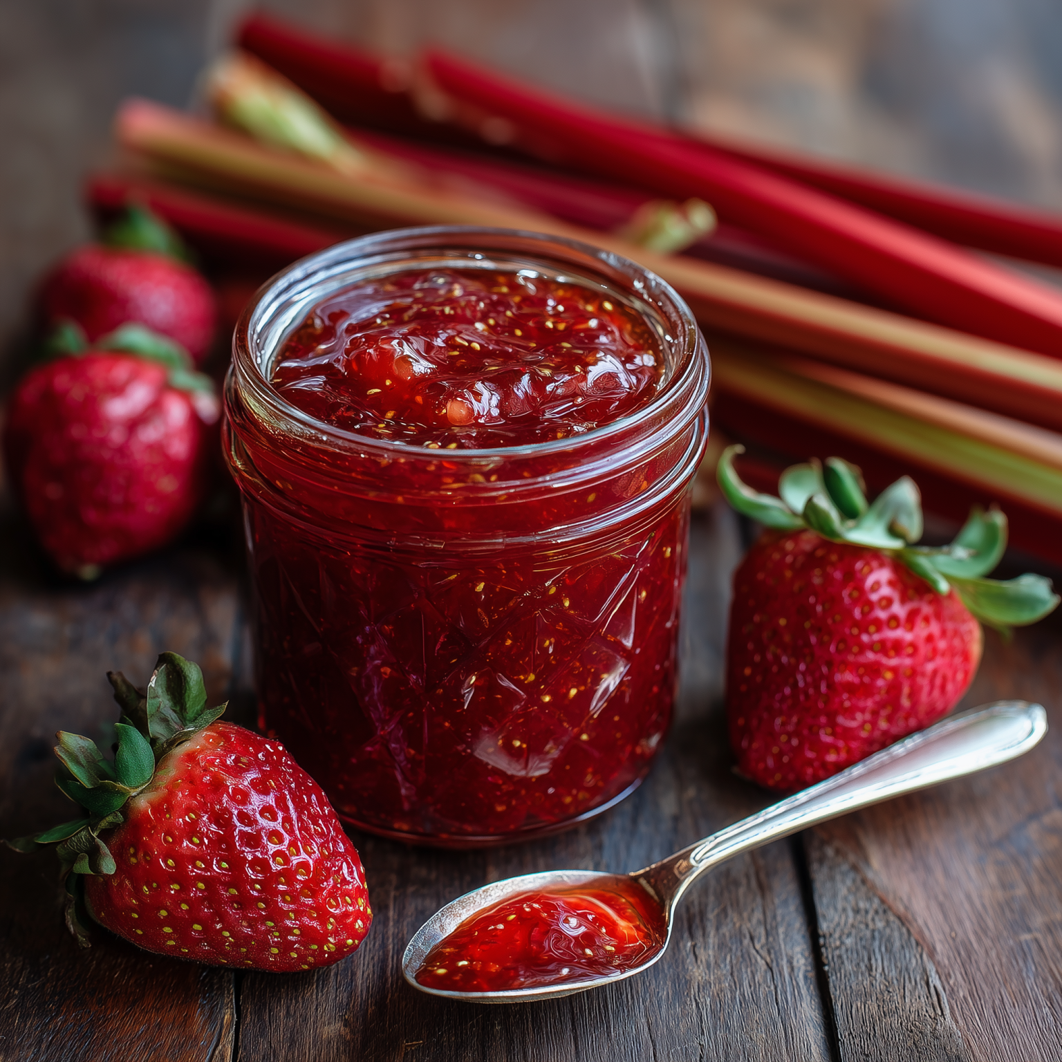 Strawberry Rhubarb Jam