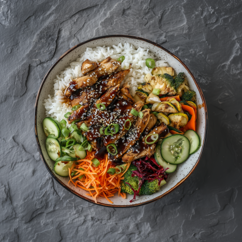 Sesame Ginger Veggie Bowls