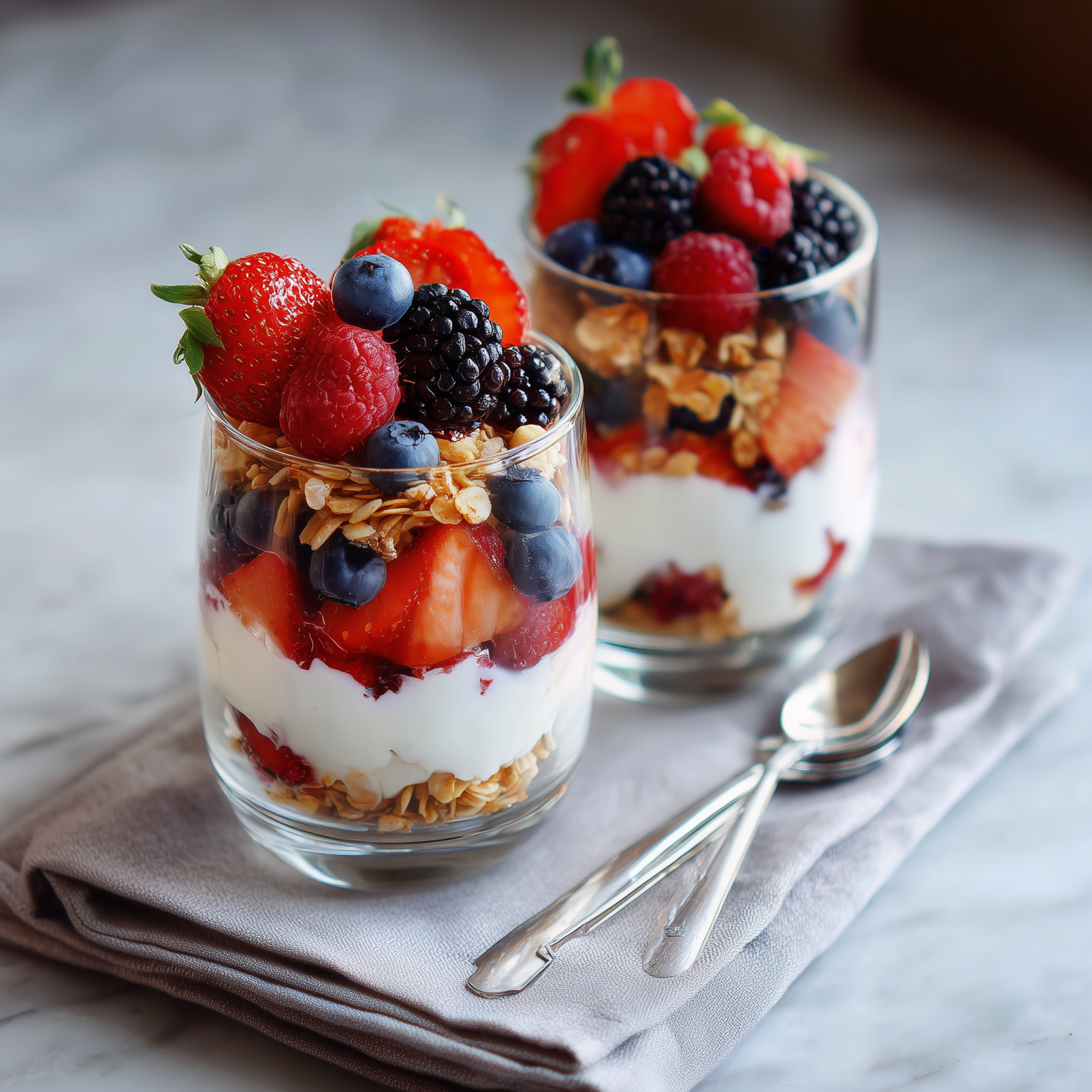 Easy Berry Parfait